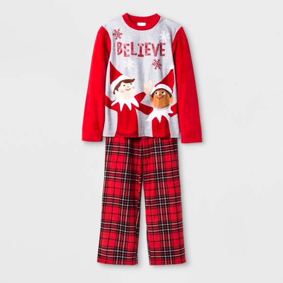 Elf on the Shelf | Pajamas | New Elf On The Shelf Fleece Pjs Pajama Set ...